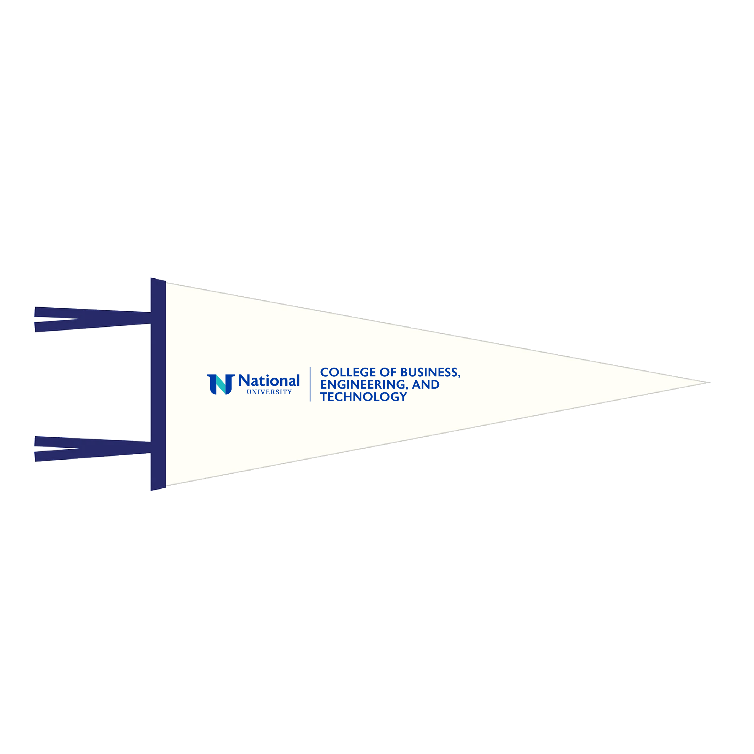 National University Pennant Flag - College of Business, Engineering ...