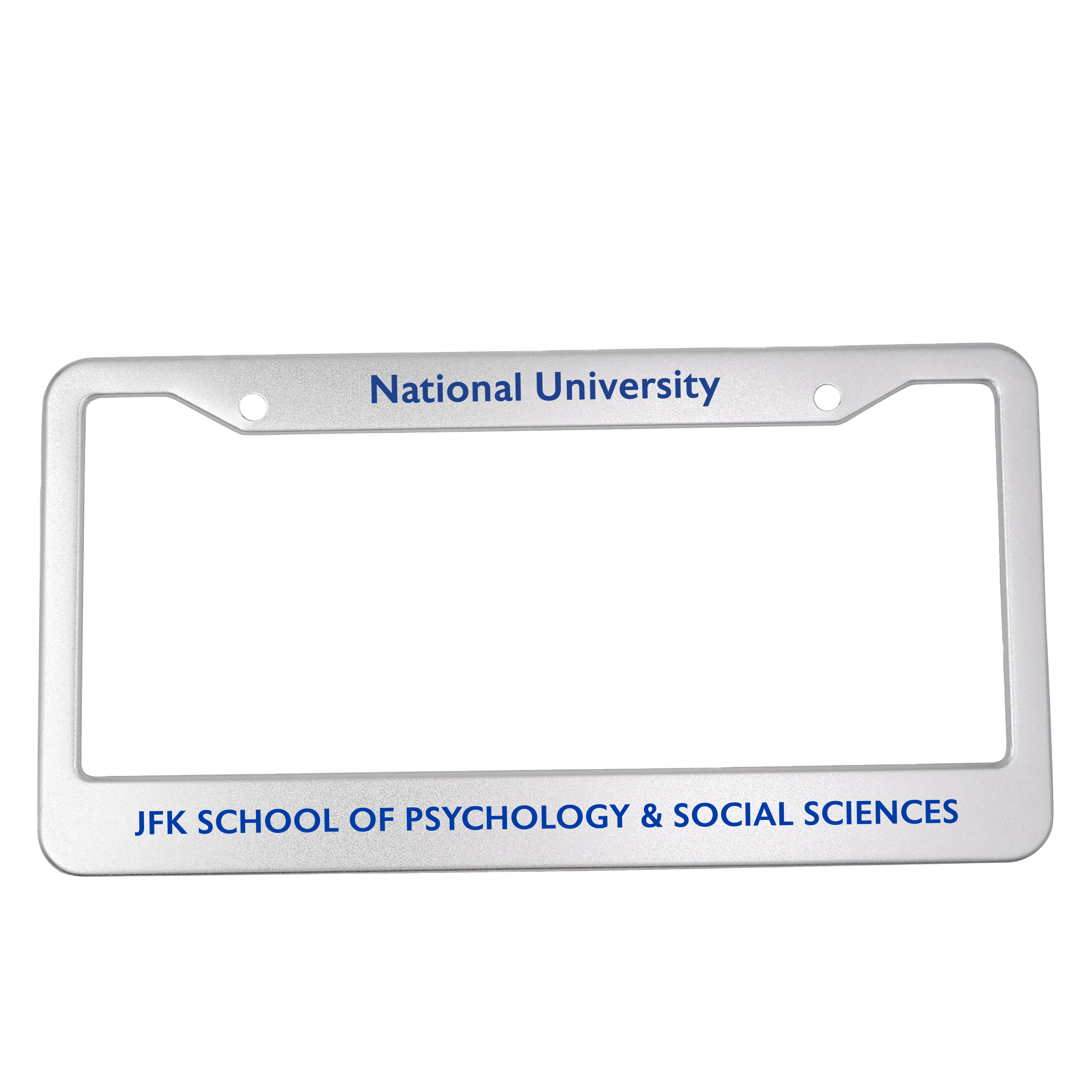 Aluminum Alloy License Plate Frame - JFK School of Psychology & Social ...